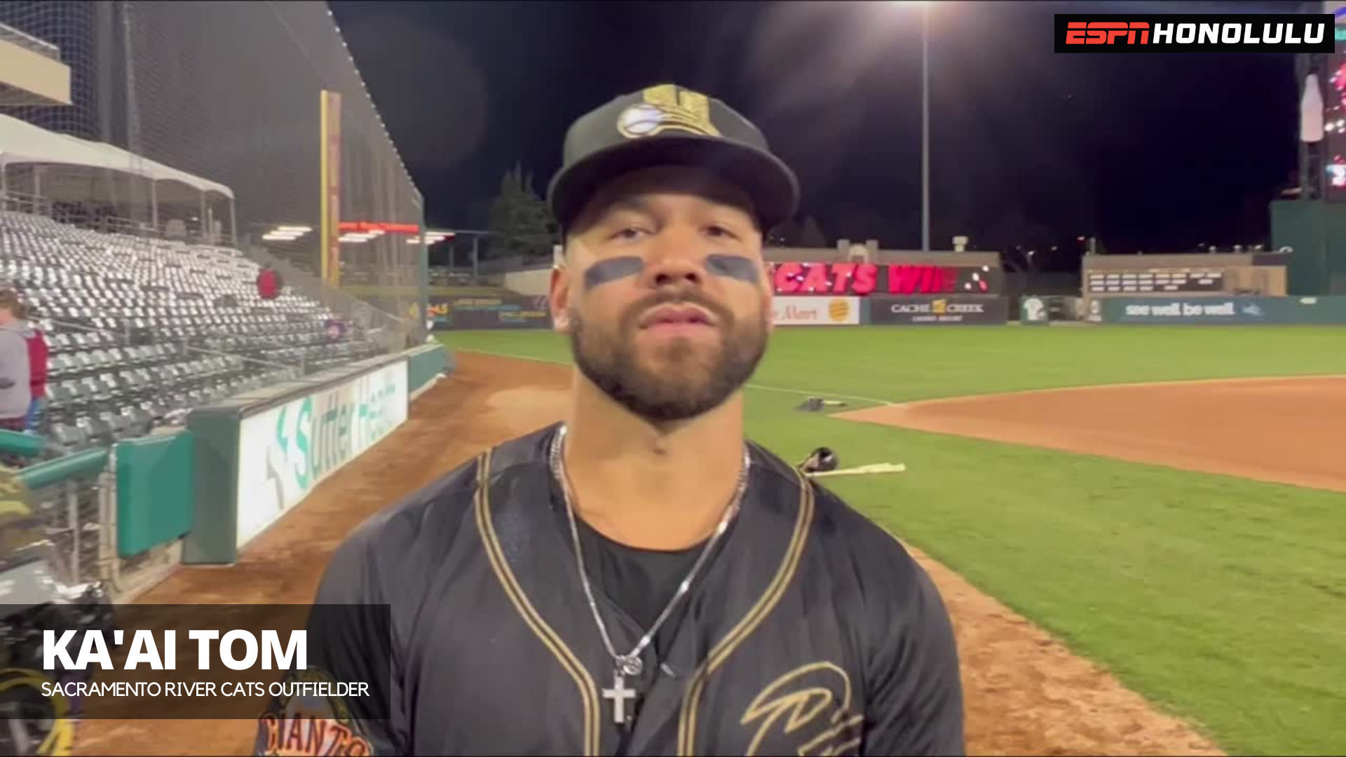 Postgame Interview with Ka’ai Tom – ESPN Honolulu
